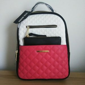 Steve Madden Bags | Blue Floral Backpack | Poshmark